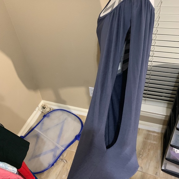 Tops | 1x Grey Super Soft Open Sleeve Top | Poshmark